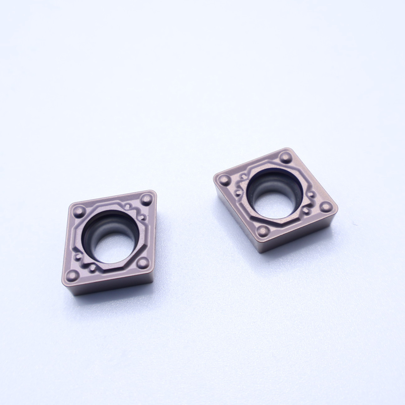 Fracture Resistance Carbide Cutting Tool Inserts CCMT09T308-1HQ PV4312